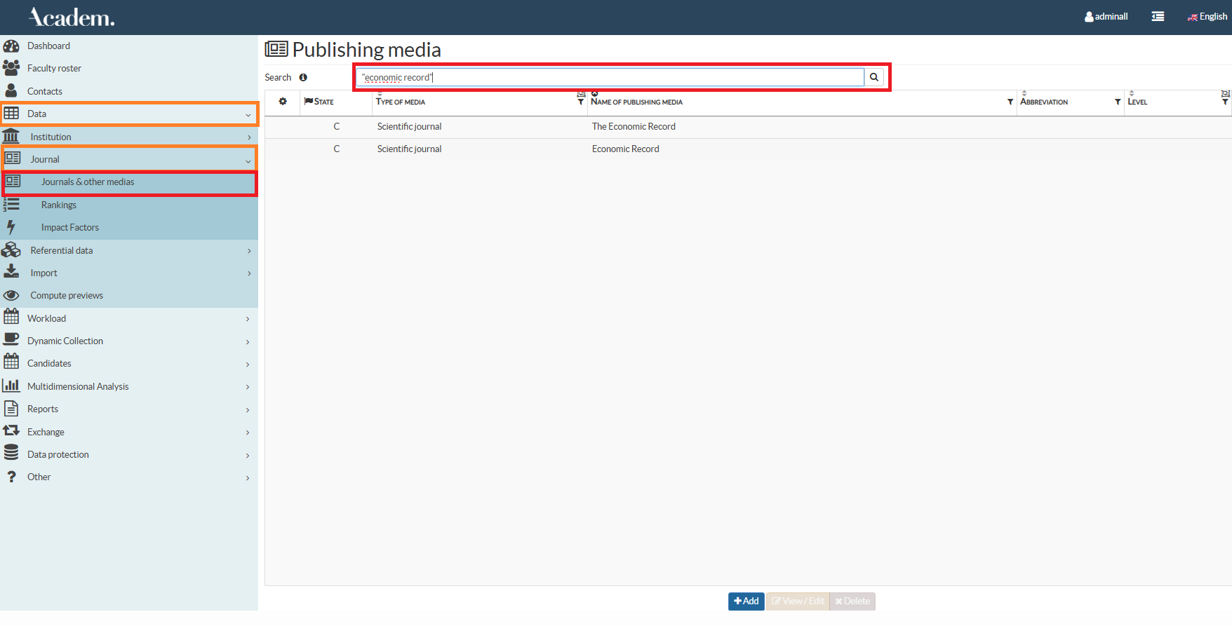 RimaOne | software editor | Merge duplicate media